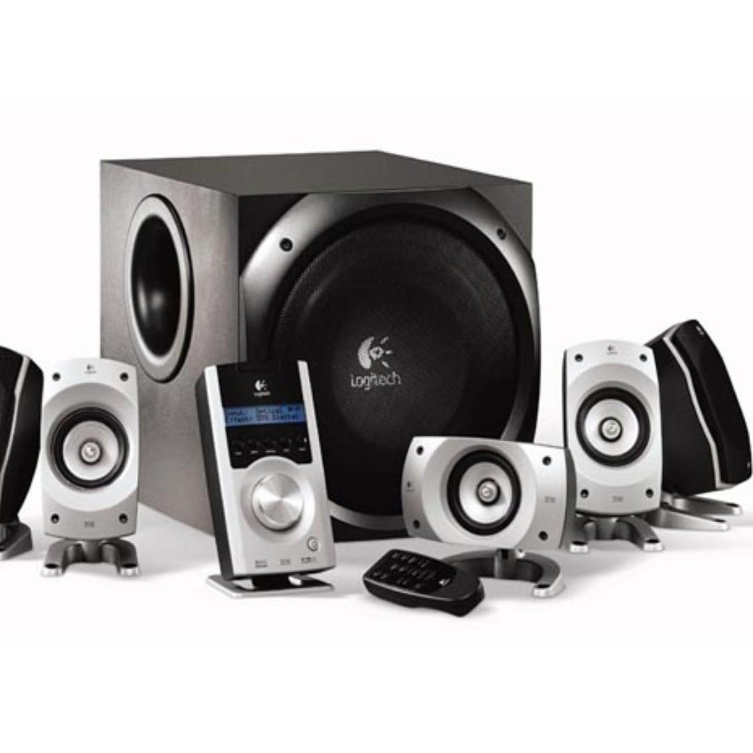 Logitech Z-5500 5.1 kit, TV & Home Appliances, TV & Entertainment ...
