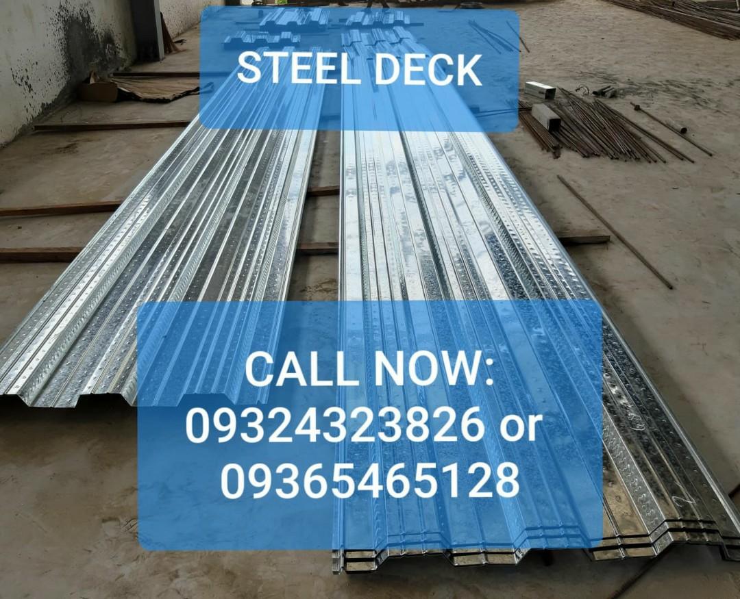 Long span color roof and steel decking, Commercial & Industrial ...