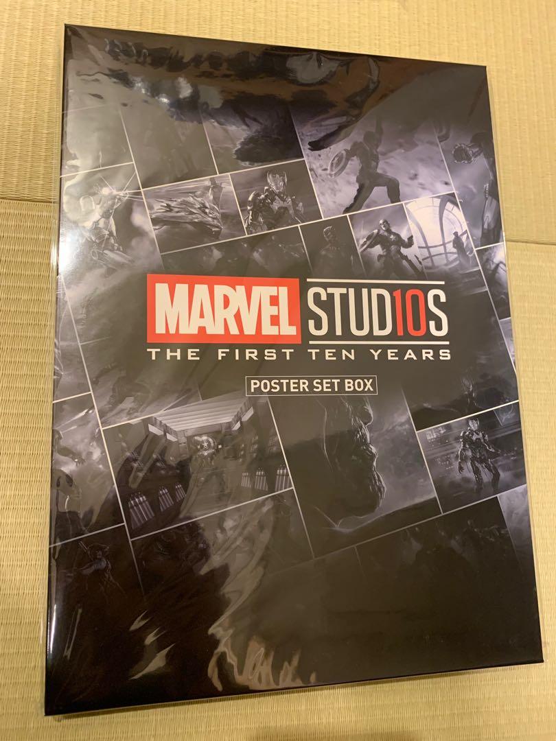 Marvel Studios The First Ten Years Poster Set Box (20 B4 Size Posters ...