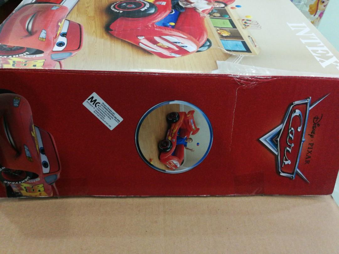 McQueen Car Air Filled Bed, Intex, Babies & Kids, Infant Playtime on ...