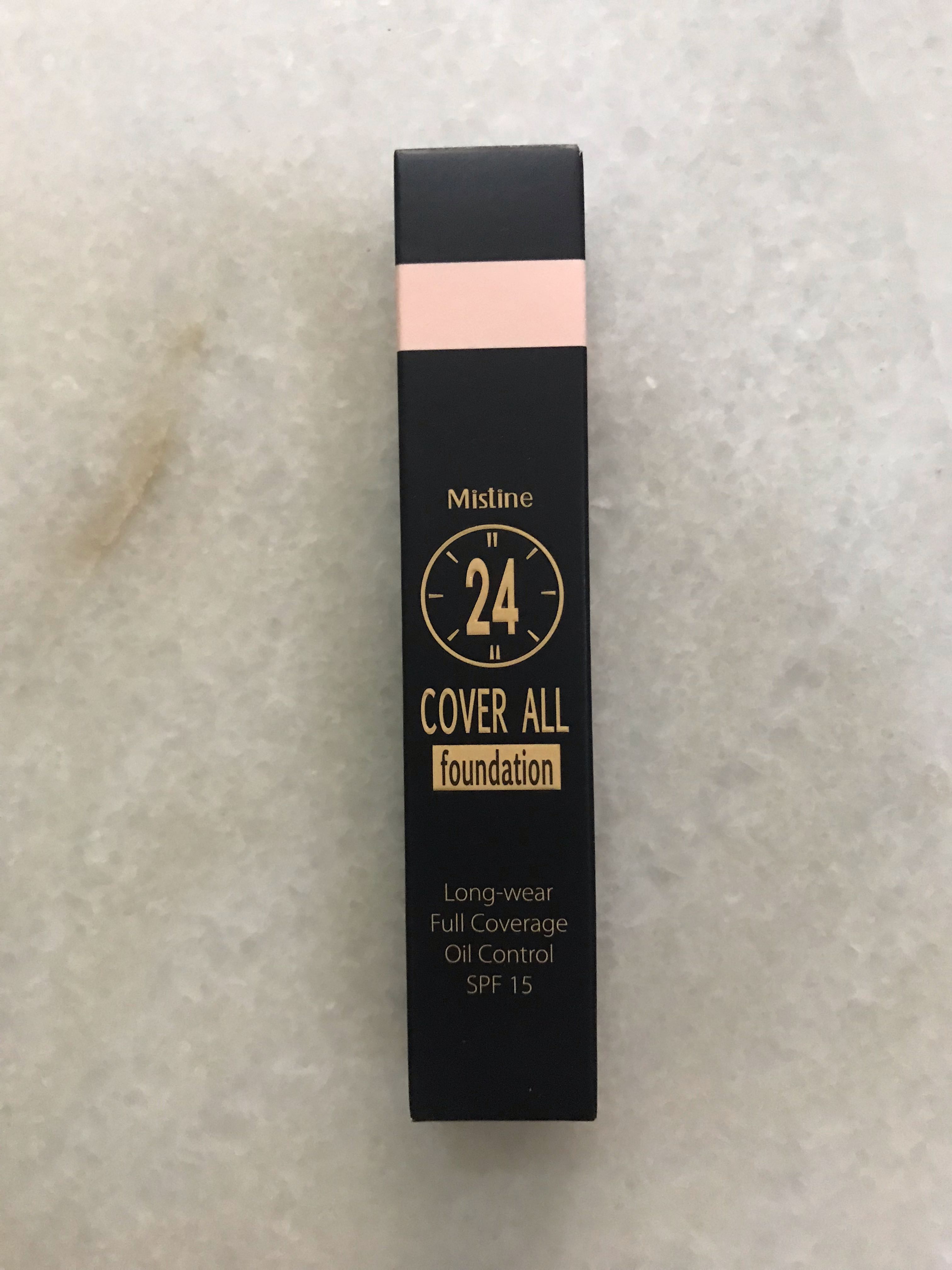 Mistine cover all 24 hours foundation, Beauty & Personal Care, Face ...