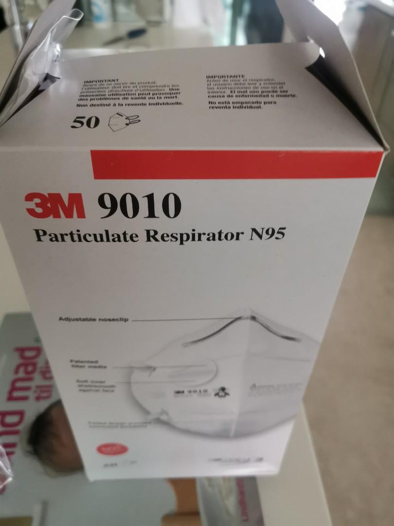 N95 9010 Particulate Respirator mask haze, Everything Else on Carousell