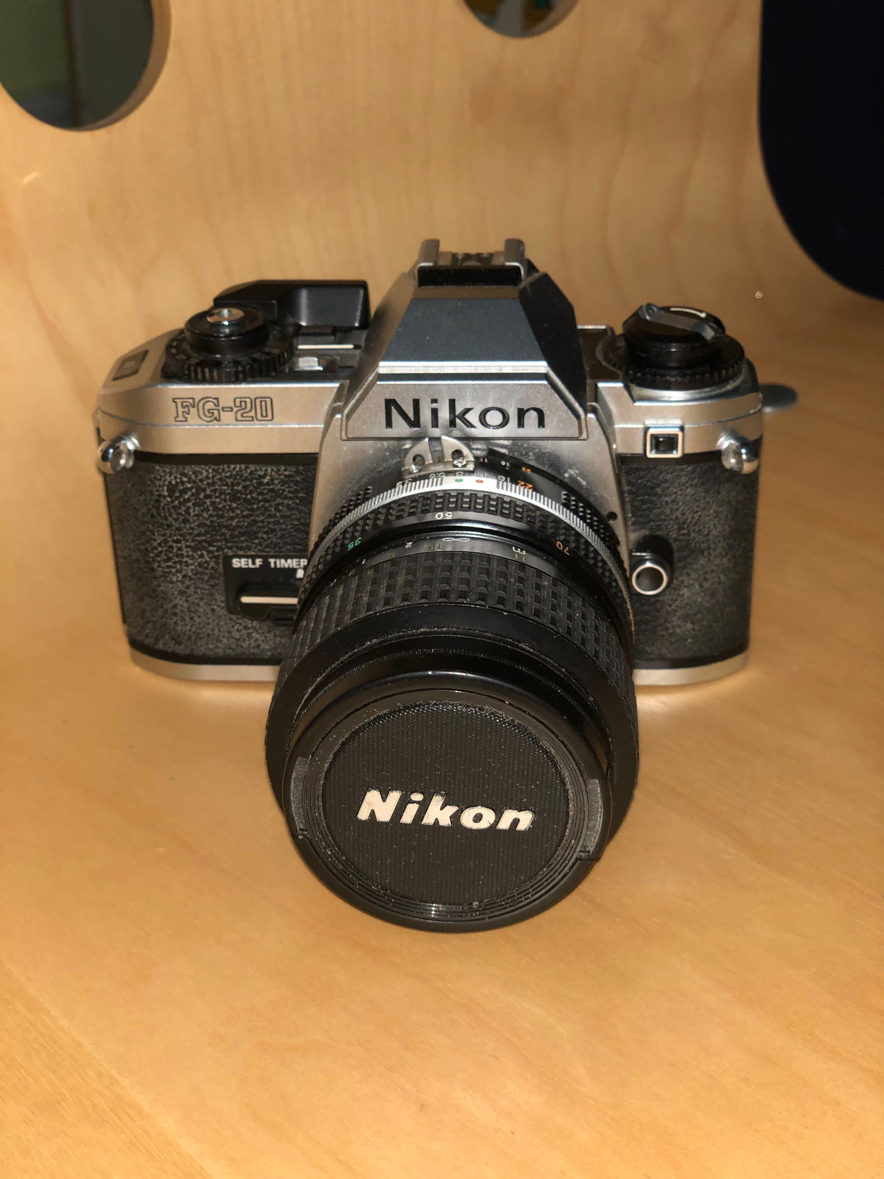 Nikon FG-20, Photography, Cameras on Carousell