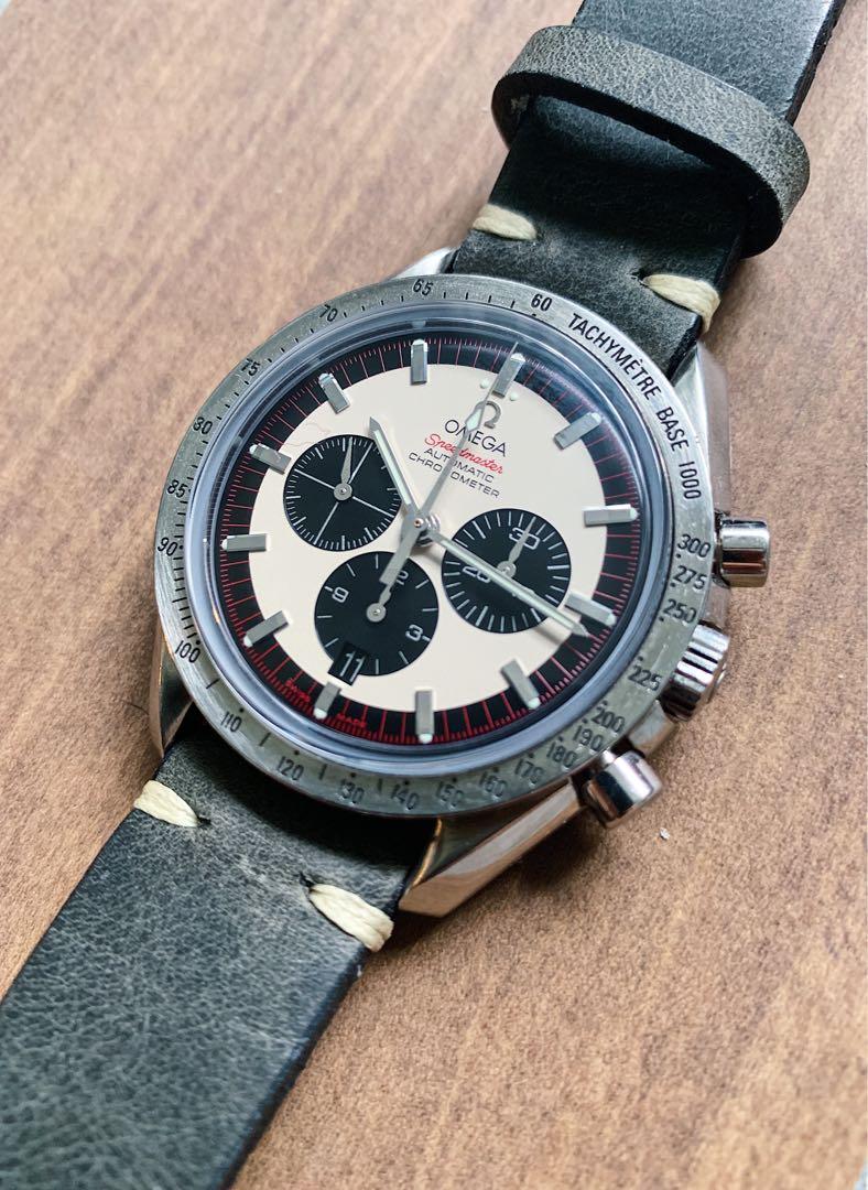 Omega Speedmaster Off-white Panda dial, Luxury, Watches on Carousell