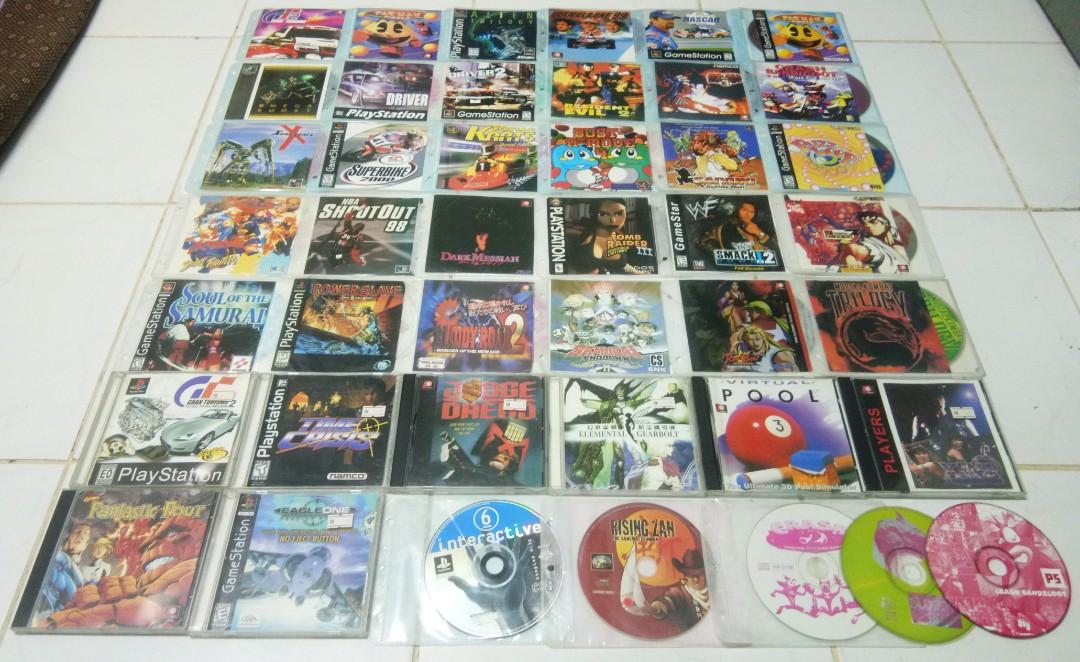 Ps1 Japan Set (HARGA TETAP), Video Gaming, Video Game Consoles ...