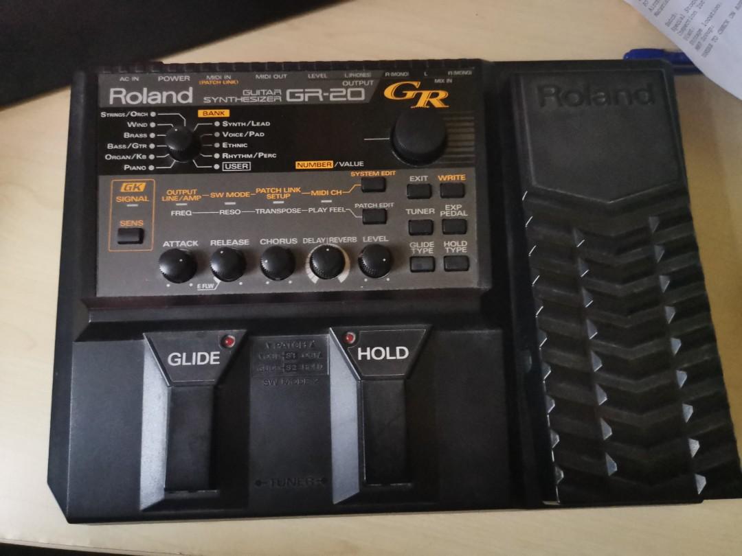 Roland GR-20 Guitar Synthesizer with GK-3 pickup, Hobbies & Toys, Music & Media, Musical ...