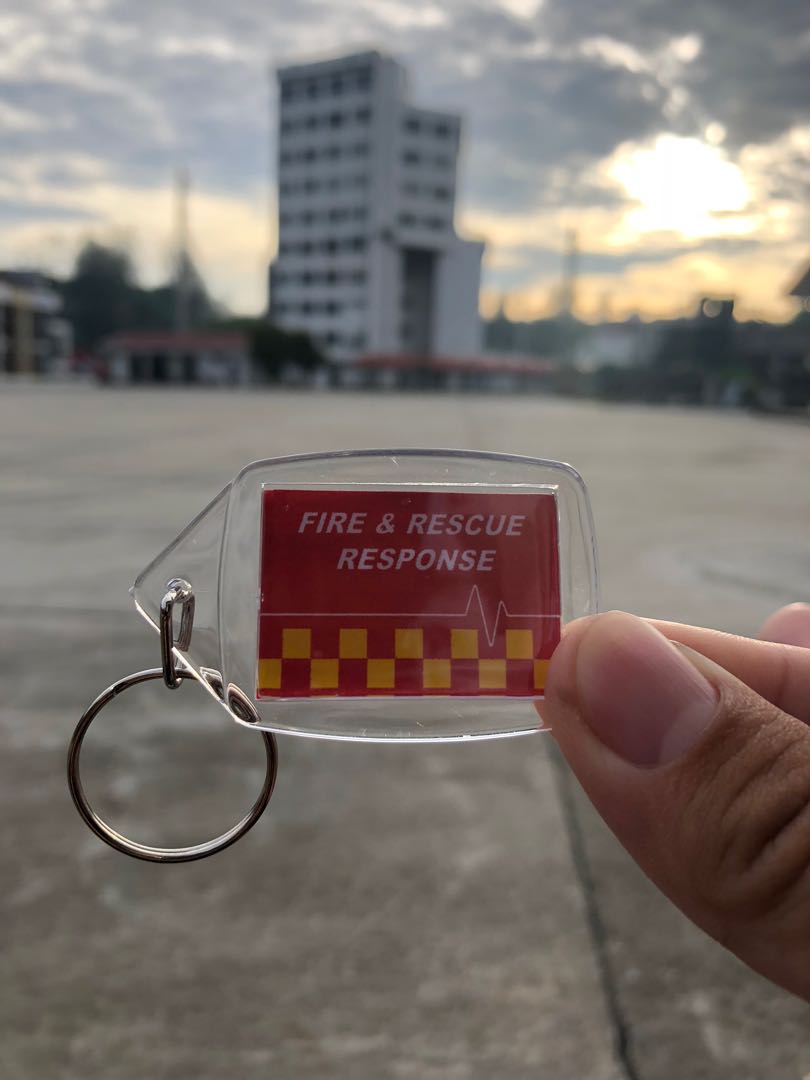 SCDF callsign keychain, Hobbies & Toys, Stationery & Craft, Craft ...