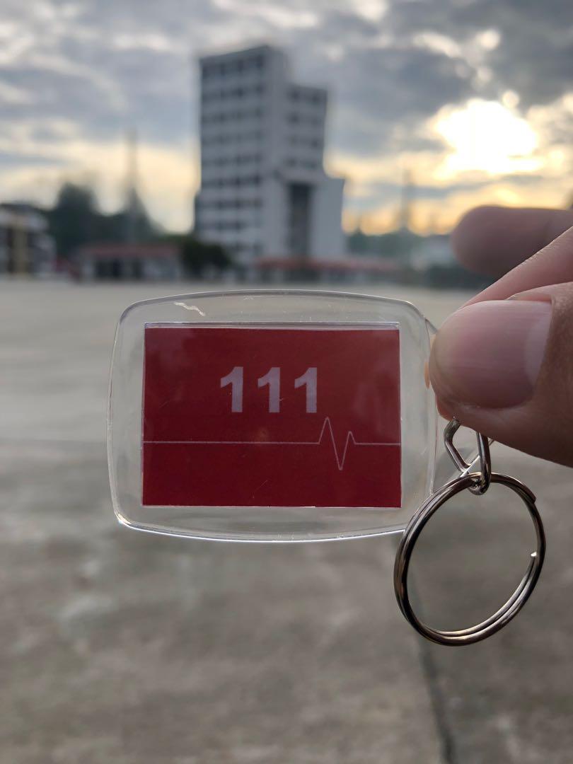 SCDF callsign keychain, Hobbies & Toys, Stationery & Craft, Craft ...