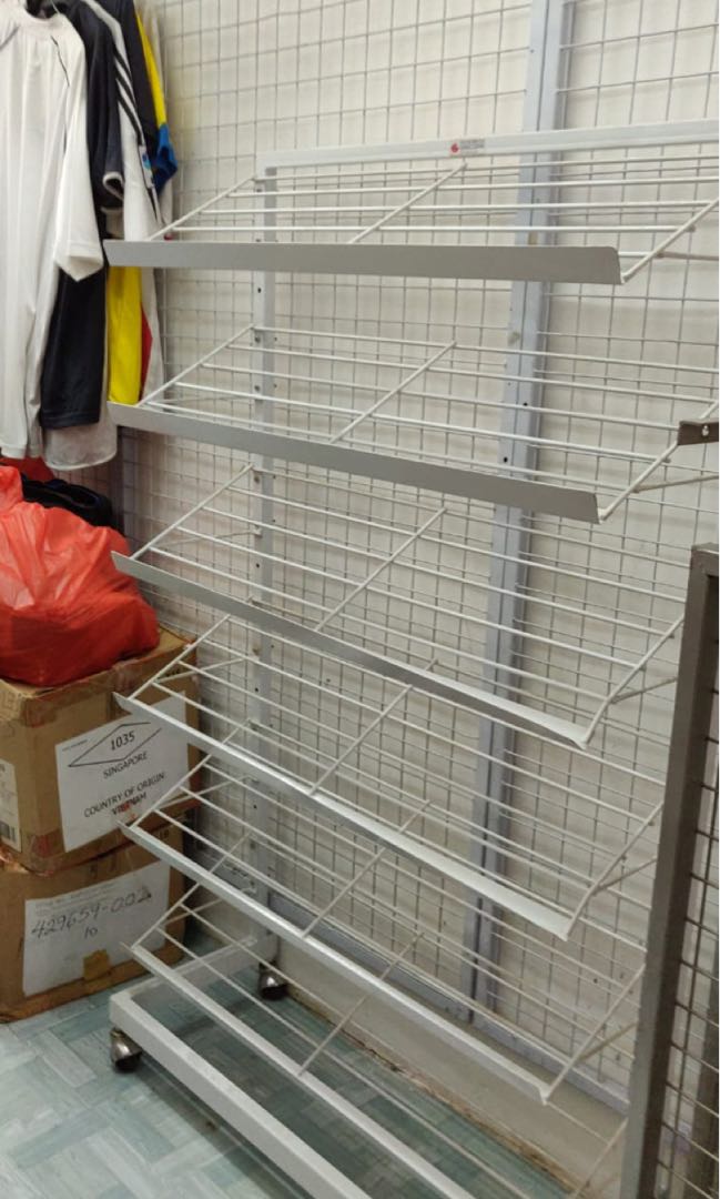 Shoe Rack Display, Furniture & Home Living, Furniture, Shelves ...