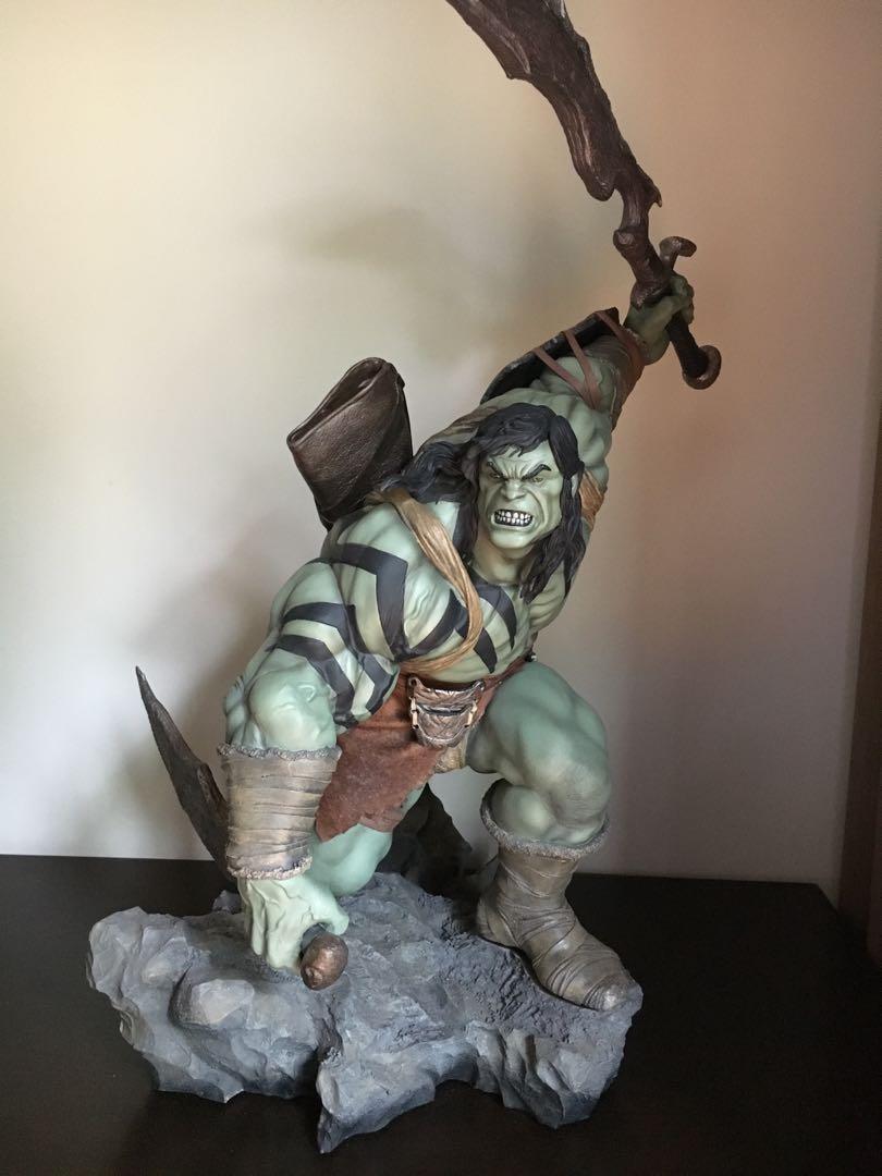 Sideshow premium format skaar “son of hulk”, Hobbies & Toys, Toys ...