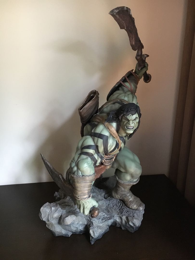 Sideshow premium format skaar “son of hulk”, Hobbies & Toys, Toys ...