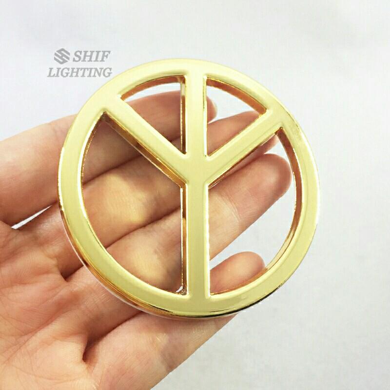 Sticker pelekat besi logo Peace, Auto Accessories on Carousell