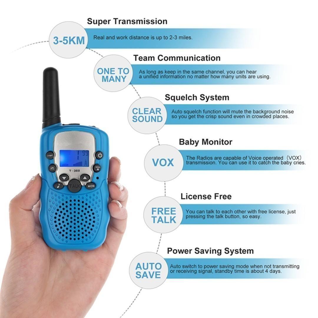 Travel T-388 Walkie Talkie Set, Mobile Phones & Gadgets, Walkie-Talkie on Carousell
