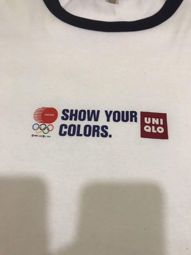 Uniqlo ft Olympic Japan 1993, Men's Fashion, Tops & Sets, Tshirts ...