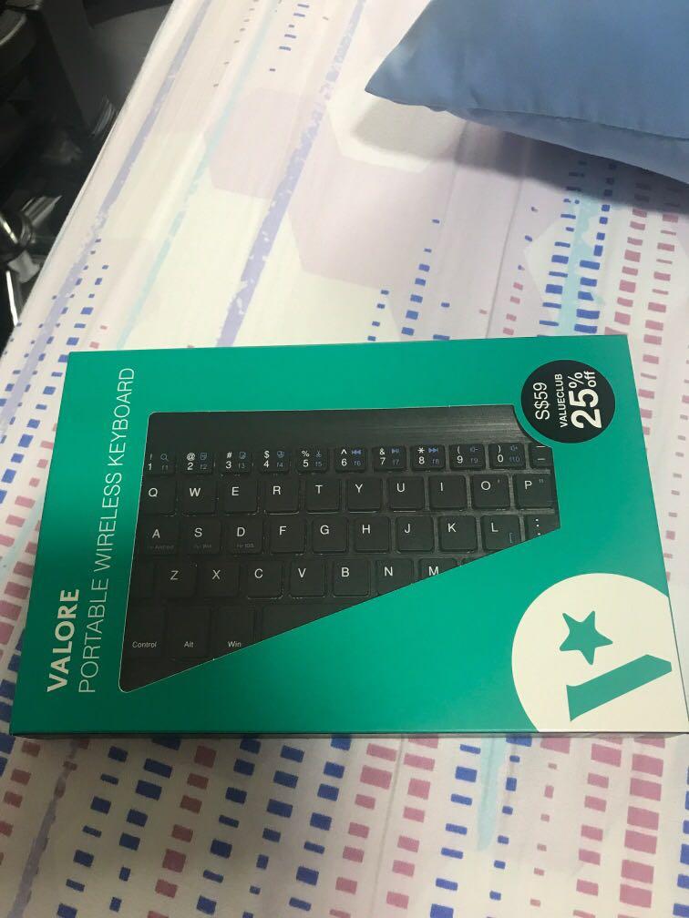 Valore Wireless Keyboard, Computers & Tech, Parts & Accessories ...