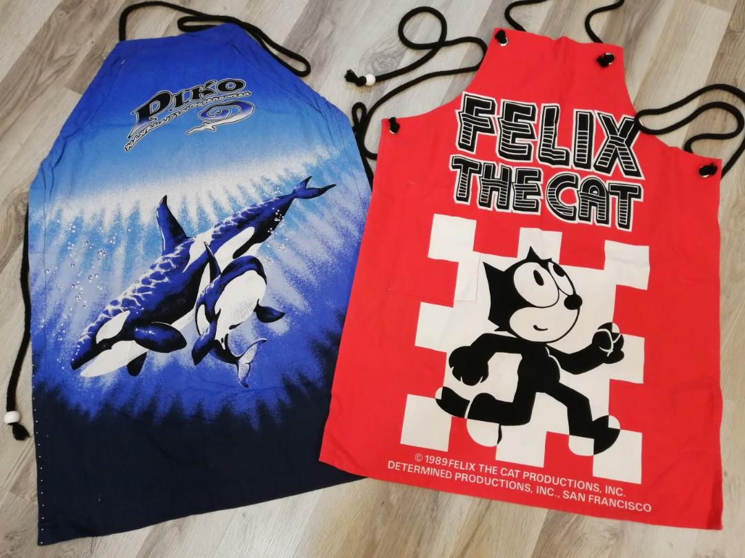 Vintage Piko & Felix the Cat Apron, Men's Fashion, Watches ...