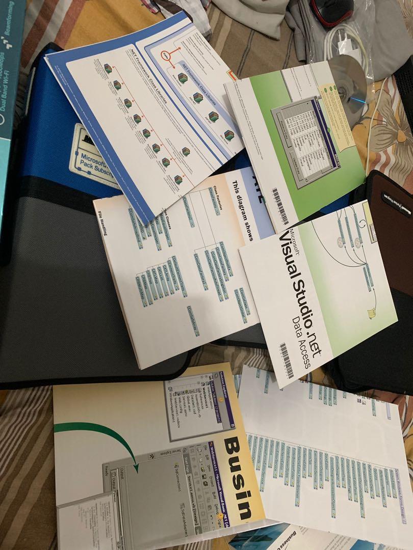 12 big size .NET PROGRAMMING POSTER : Microsoft original chart BRAND ...