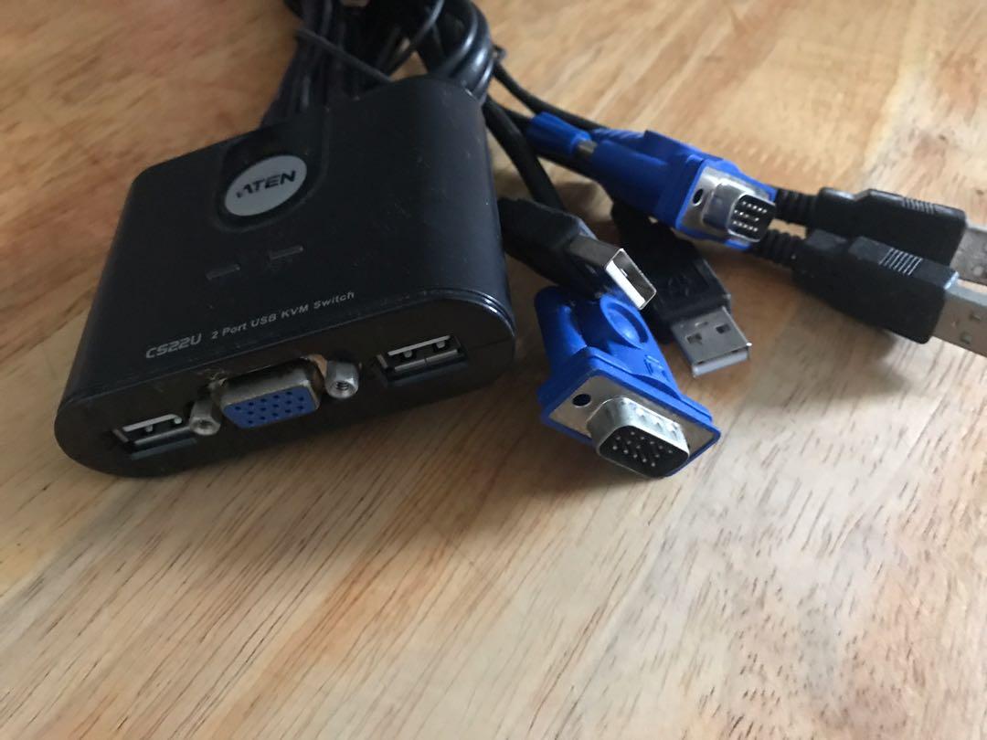 2合1 插頭，Mon 、keyboard 、Mouse, 電腦＆科技, 電腦周邊及配件, 電腦鍵盤及相關產品 - Carousell