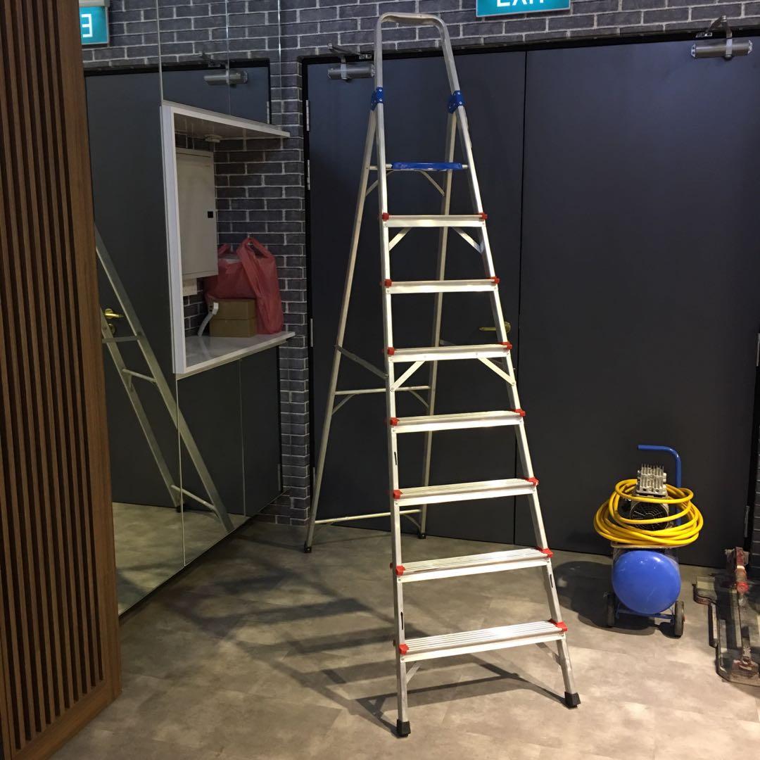 8 Step Aluminium Ladder, Furniture & Home Living, Furniture, Shelves ...
