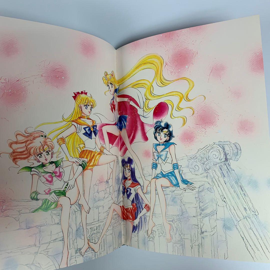 美少女戰士 原畫集（精裝硬皮珍藏版）(全套完美收錄1-4 輯畫集) （罕見Boxset 全部第一版)（Toki Meka 作者 武內直子 作品 ...