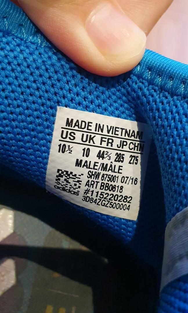 Adidas NMD OG human race blue US10.5, Men's Fashion, Footwear, Sneakers ...