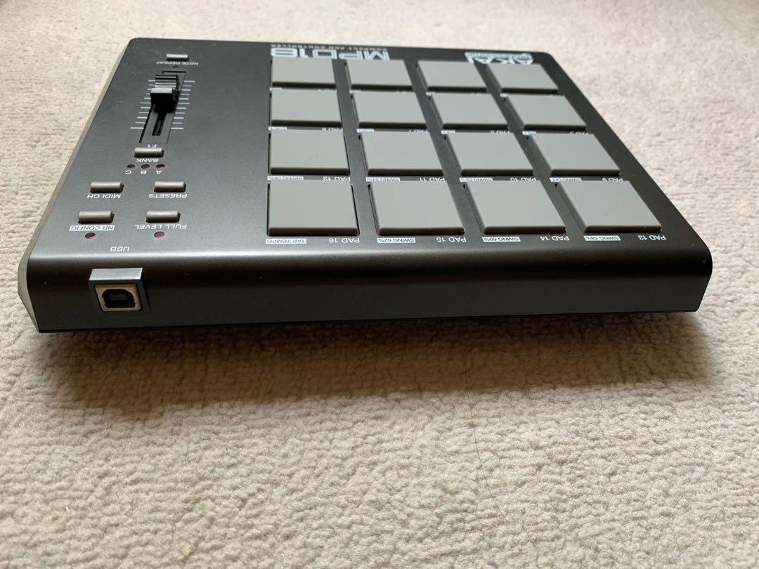 Akai MPD 18 compact pad controller, Hobbies & Toys, Music & Media ...