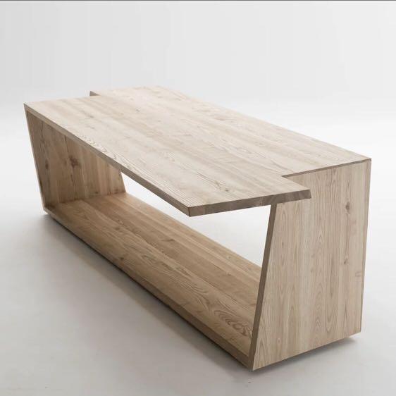 Ash Wood Design Table, Furniture & Home Living, Furniture, Tables ...