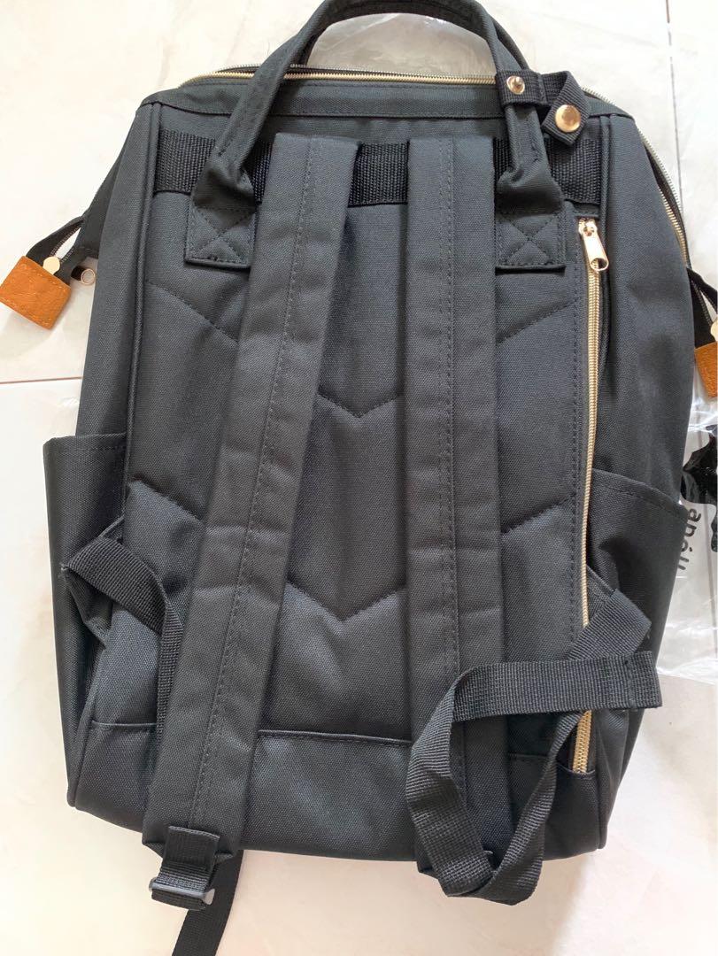 [AUTHENTIC] Black Anello Backpack, Luxury, Bags & Wallets on Carousell