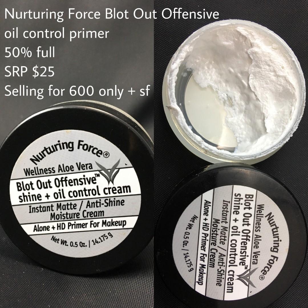 Authentic Nurturing Force Oil Control Primer, Beauty & Personal Care ...