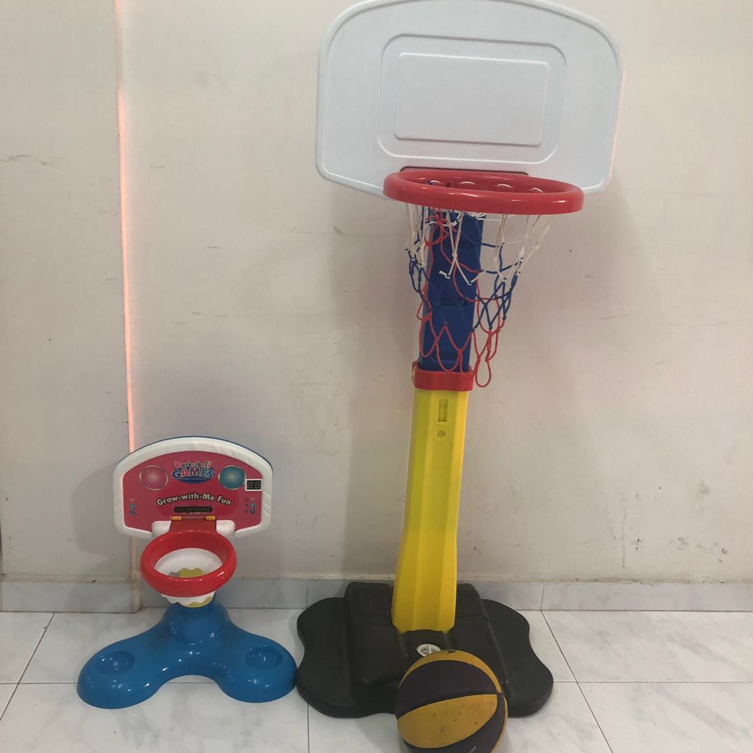 Basketball Toy Set, Hobbies & Toys, Toys & Games on Carousell