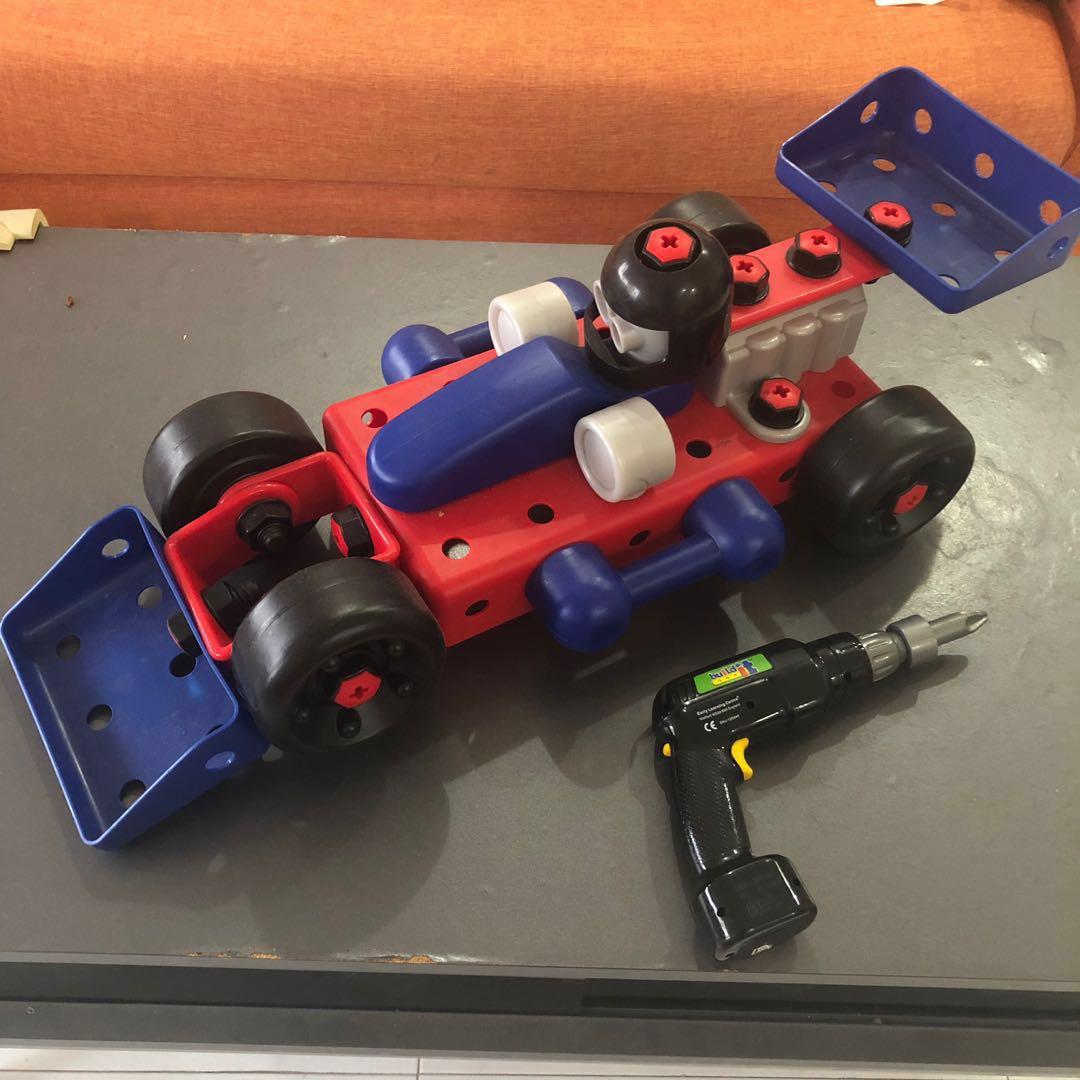 ELC BUILD IT TOY CAR, Toys & Games, Bricks & Figurines on Carousell