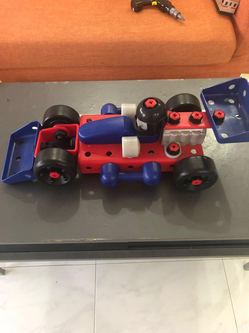 ELC BUILD IT TOY CAR, Toys & Games, Bricks & Figurines on Carousell