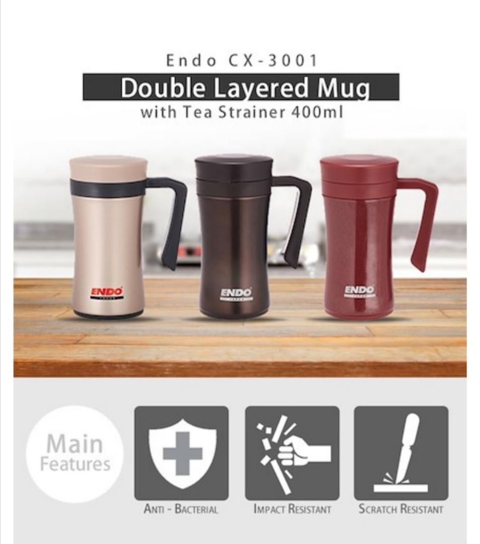 Endo Tumbler Mug NEW, Furniture & Home Living, Kitchenware & Tableware ...