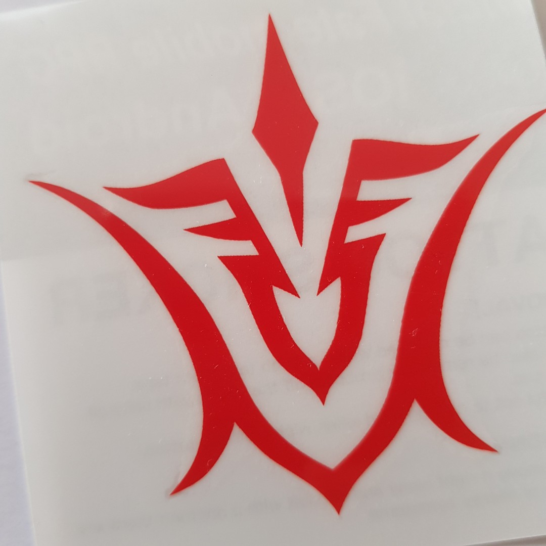 Fate Zero Master Command Spell Tattoo Sticker, Hobbies & Toys ...