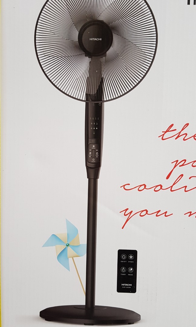 FS: Brand new Hitachi Stand Fan ESP3000R with remote control, Furniture ...