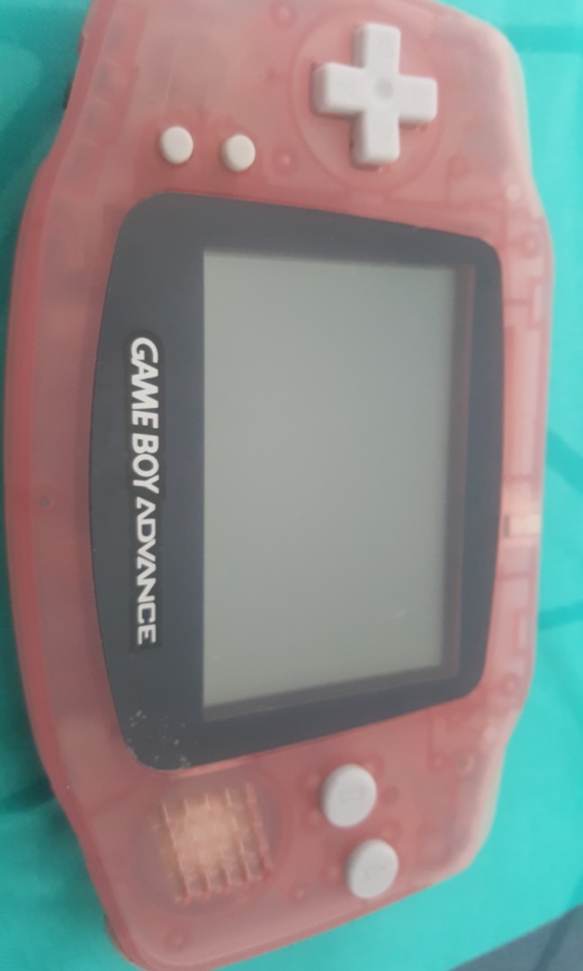 GAMEBOY ADVANCE (light red)+Blue Version, Mobile Phones & Gadgets ...