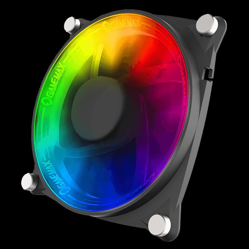 GAMEMAX BIG BOWL VORTEX ARGB FAN 12cm 120mm cooling fan GMX-12-RBB ...