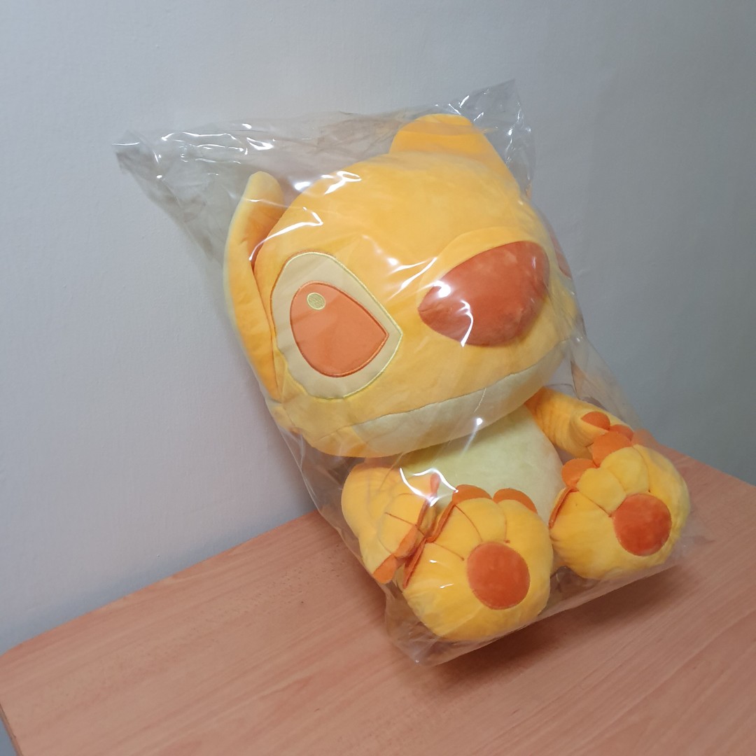 Huge Disney Yellow Stitch 45cm Plush, Hobbies & Toys, Toys & Games on ...