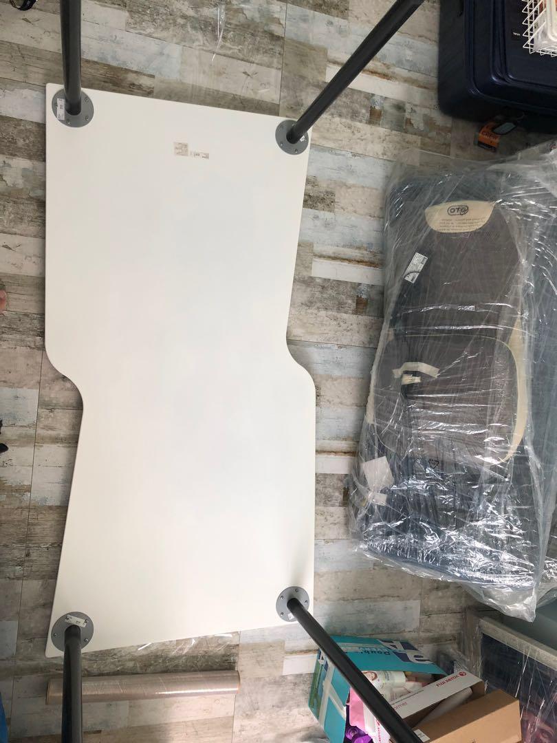 IKEA Study Table Hissmon 22339, Furniture & Home Living, Furniture ...