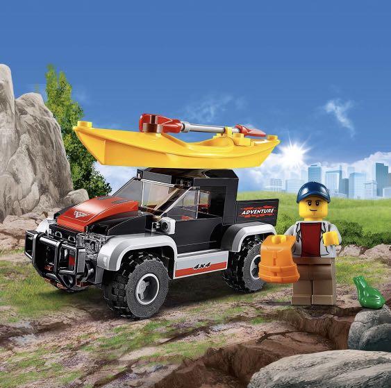 LEGO 60240 City Great Vehicles Kayak Adventure Boat, Hobbies & Toys ...