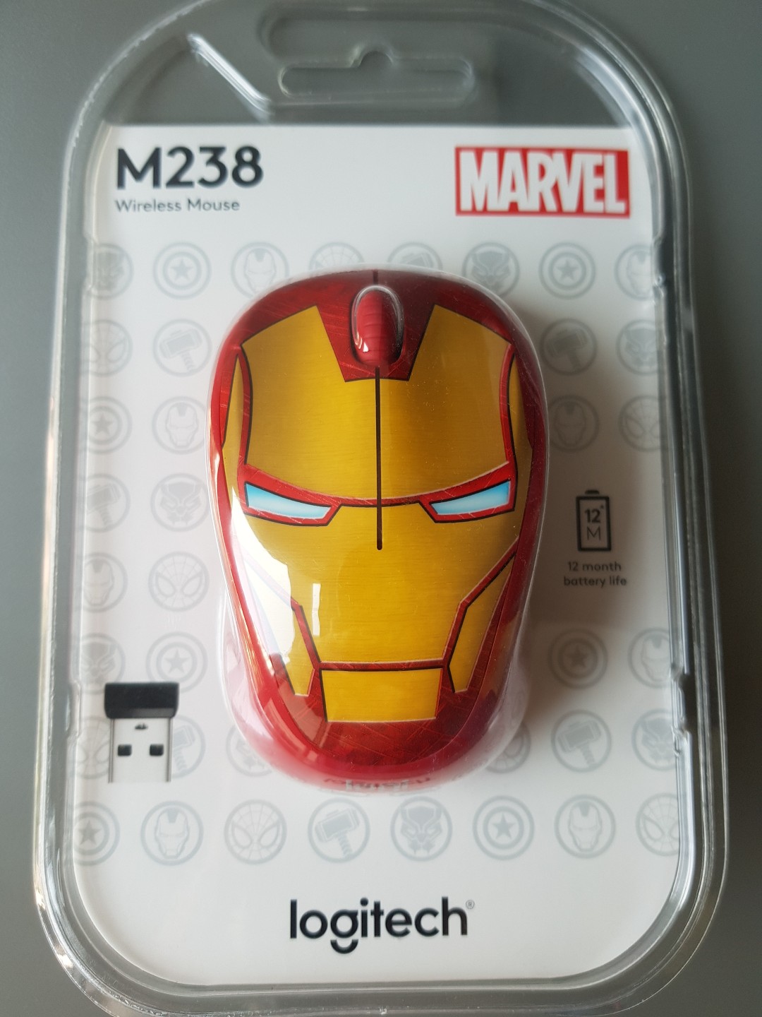 Logitech Marvel Wireless Mouse, Computers & Tech, Parts & Accessories ...