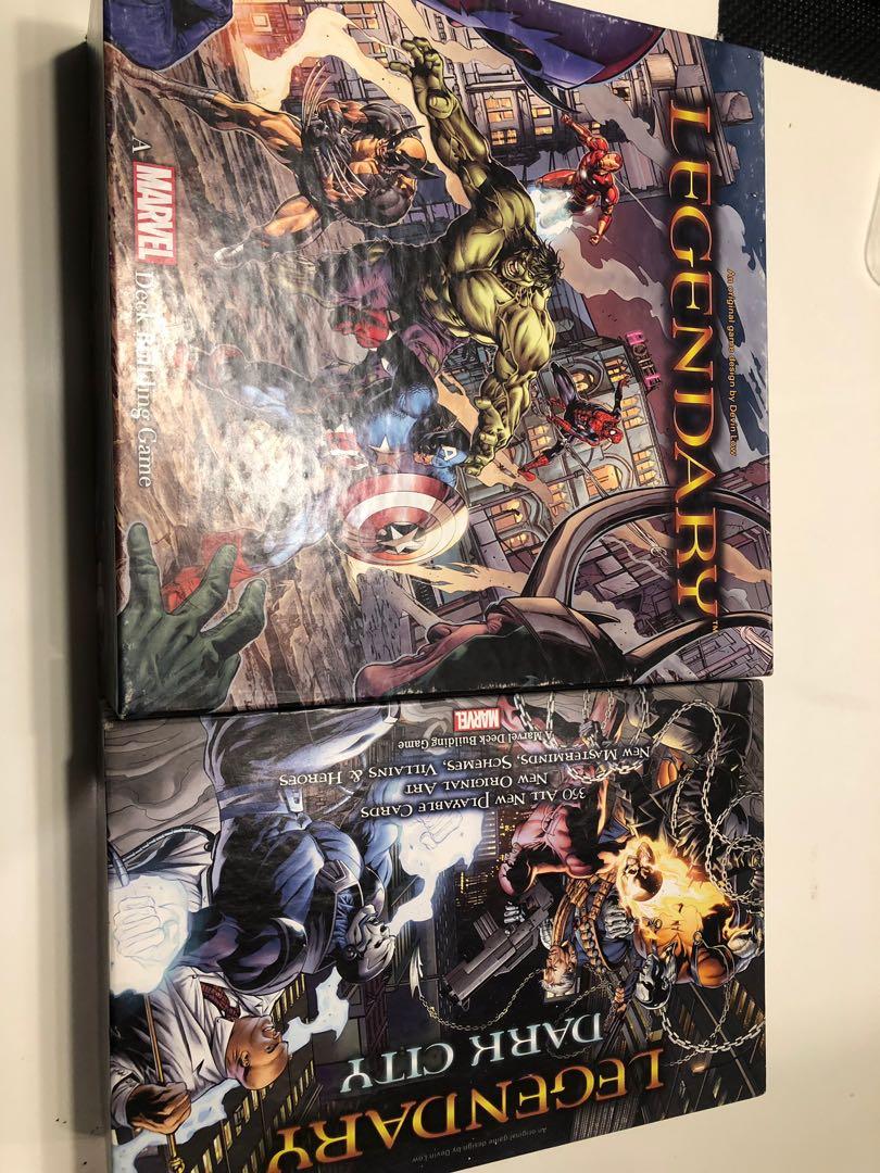Marvel Legendary Core Set + Dark City, Paint the Town Red, Guardians of ...