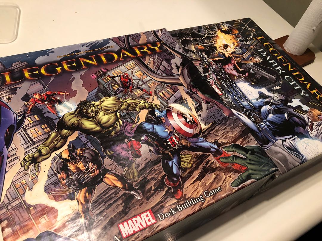 Marvel Legendary Core Set + Dark City, Paint the Town Red, Guardians of ...