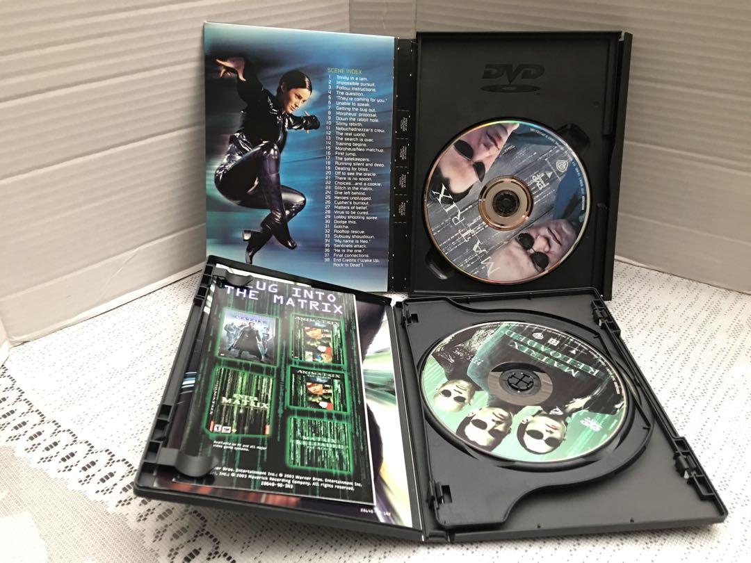 Matrix Trilogy (DVD collection), Hobbies & Toys, Music & Media, CDs ...
