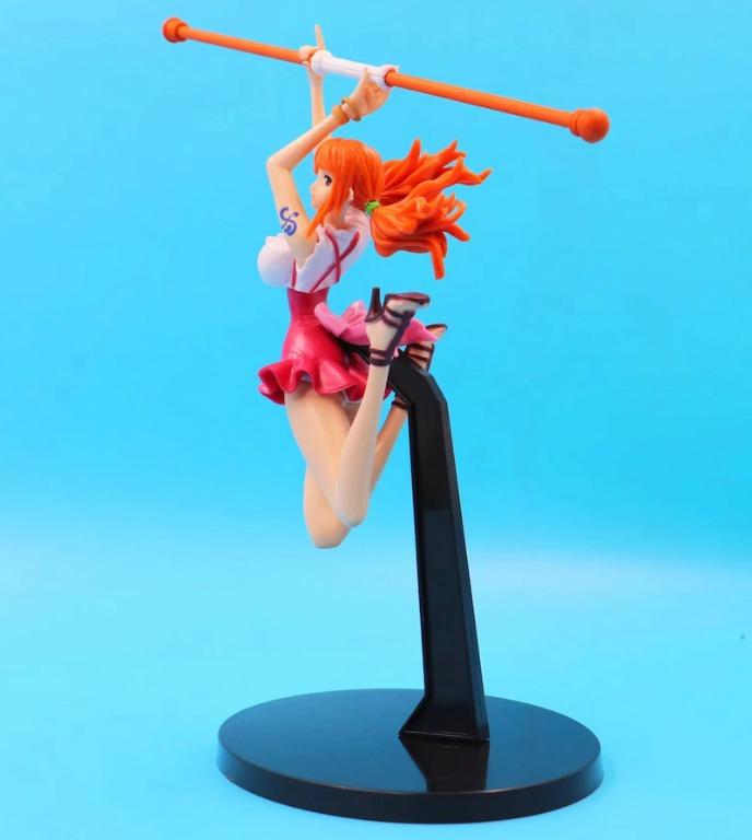 One piece Nami Anime Action Figure Collection figures 25cm, Hobbies ...