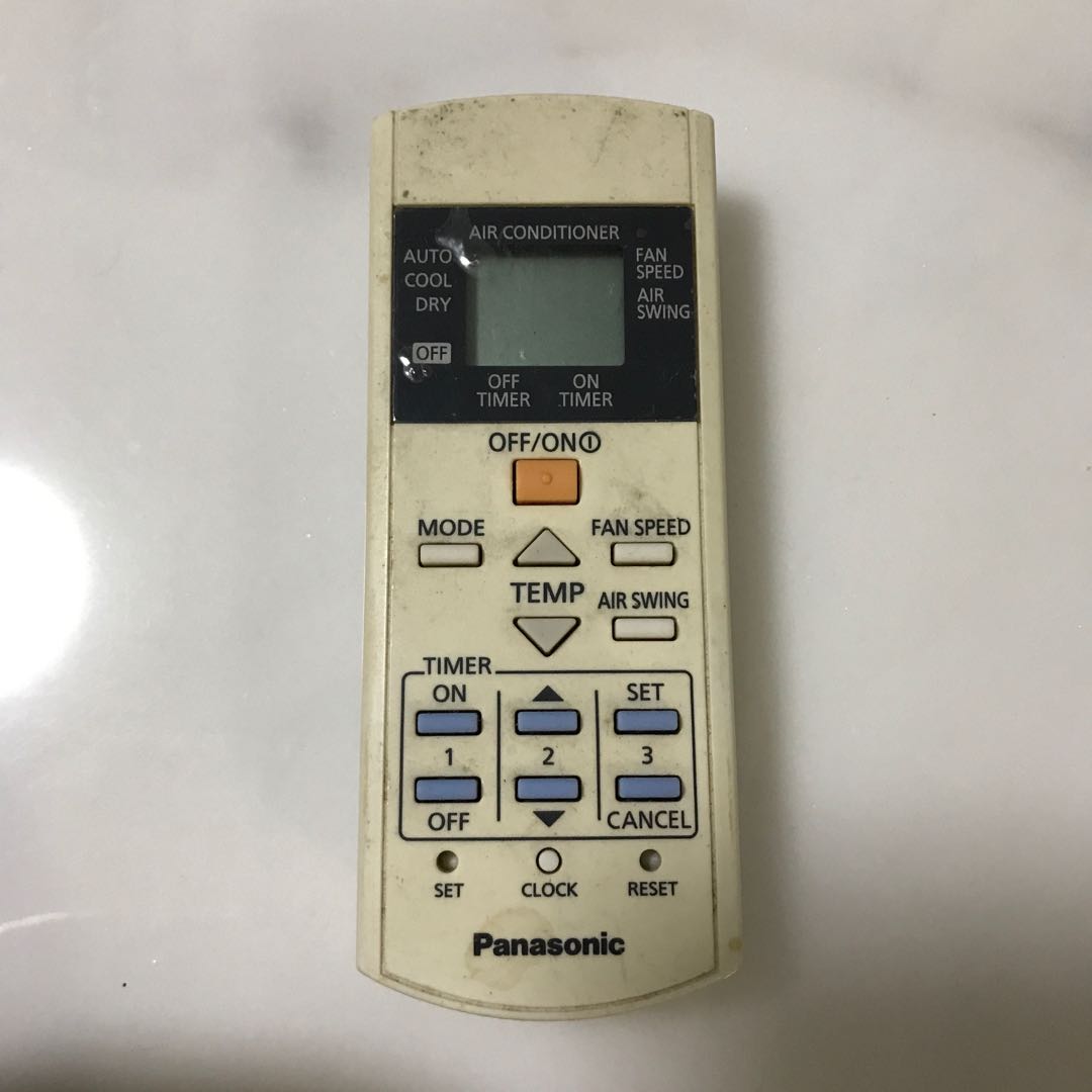Panasonic Air Con Remote Controller, TV & Home Appliances, Air ...