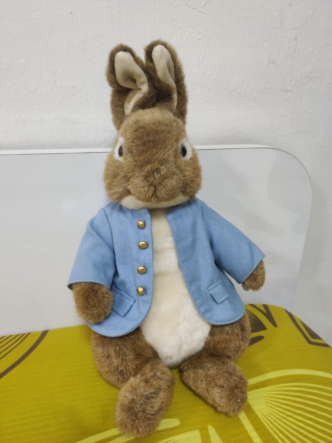 Peter Rabbit stuffed plush toy, Hobbies & Toys, Toys & Games on Carousell