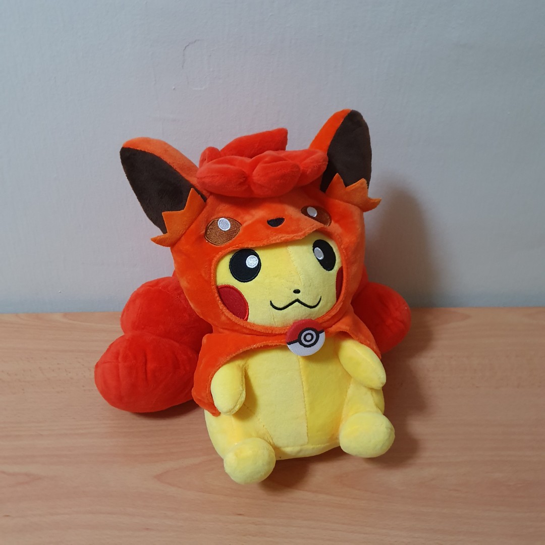 Pokemon Pikachu Vulpix Costume Plush, Hobbies & Toys, Toys & Games on ...