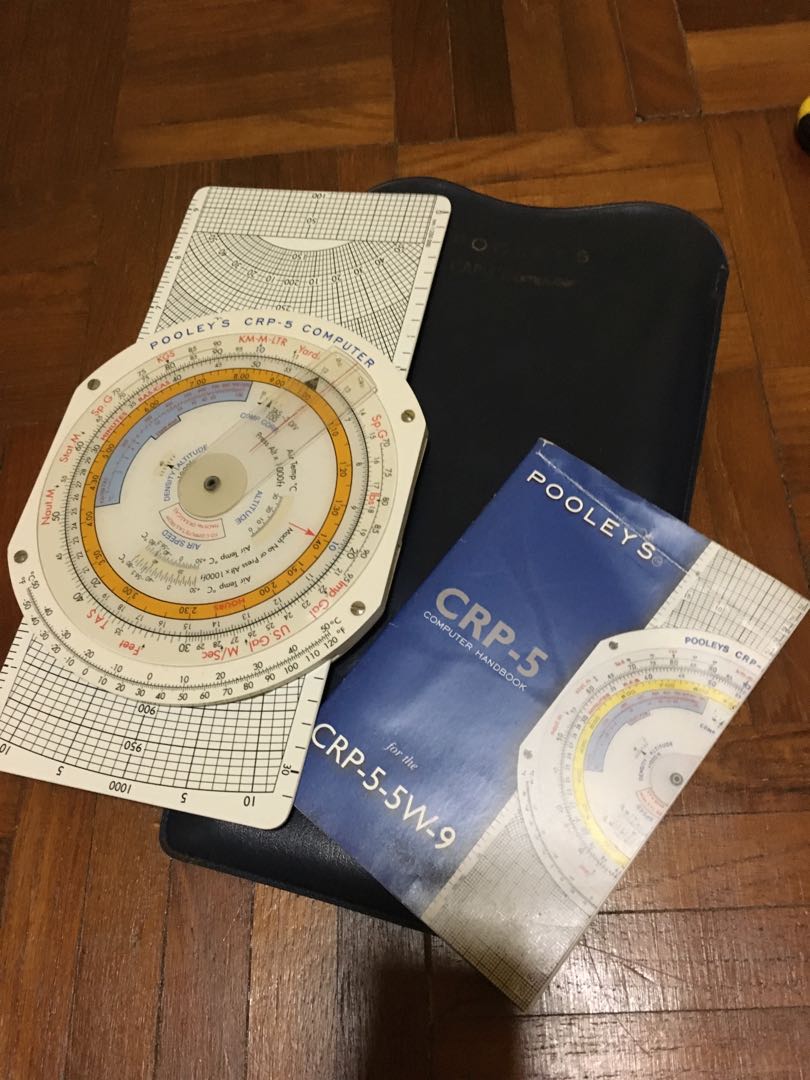 Pooley's CRP-5 flight computer, Hobbies & Toys, Stationery & Craft ...