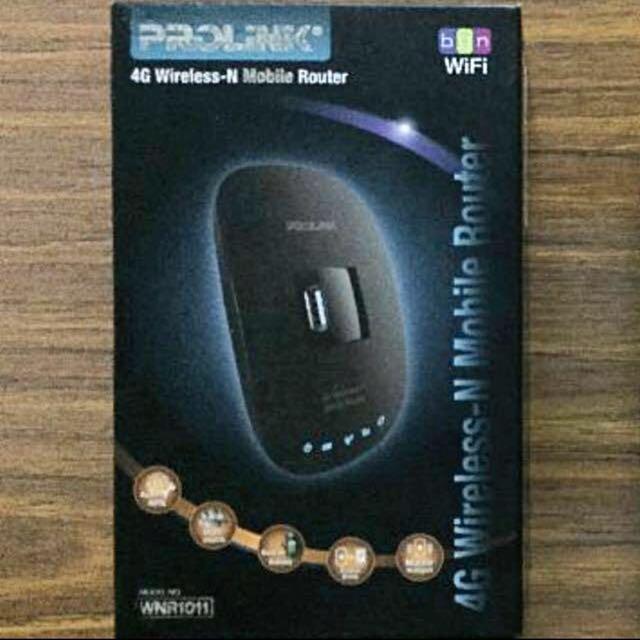 Prolink 4g Wireless N Mobile Router Computers And Tech Parts And Accessories Networking On Carousell